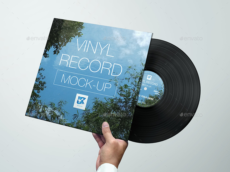 Vinyl Mock-up v1, Graphics | GraphicRiver