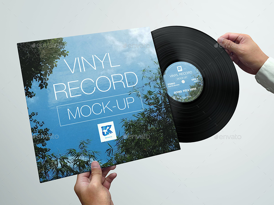 Vinyl Mock-up v1, Graphics | GraphicRiver