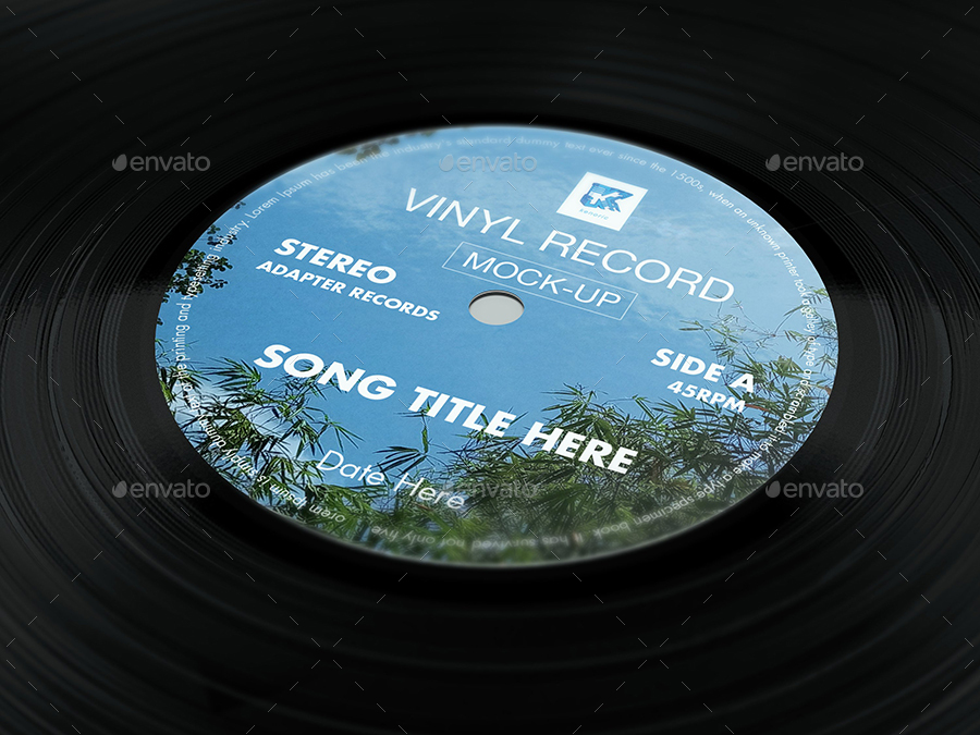 Vinyl Mock-up v1, Graphics | GraphicRiver