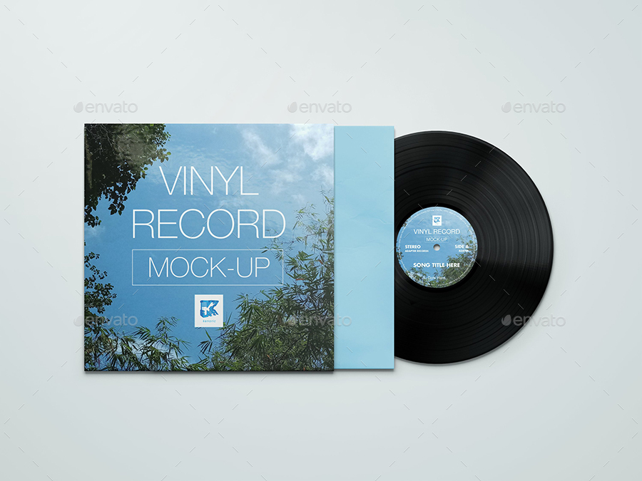 Vinyl Mock-up v1, Graphics | GraphicRiver