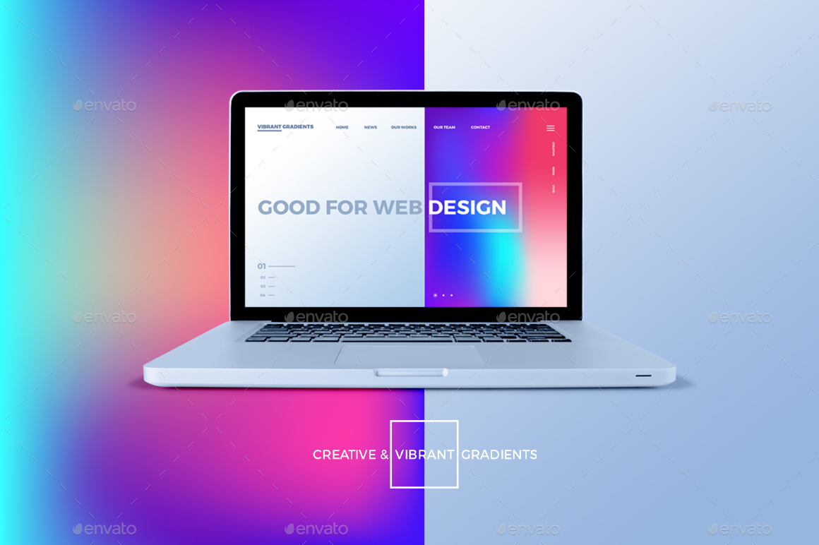 Creative & Vibrant Gradients Set, Graphics | GraphicRiver