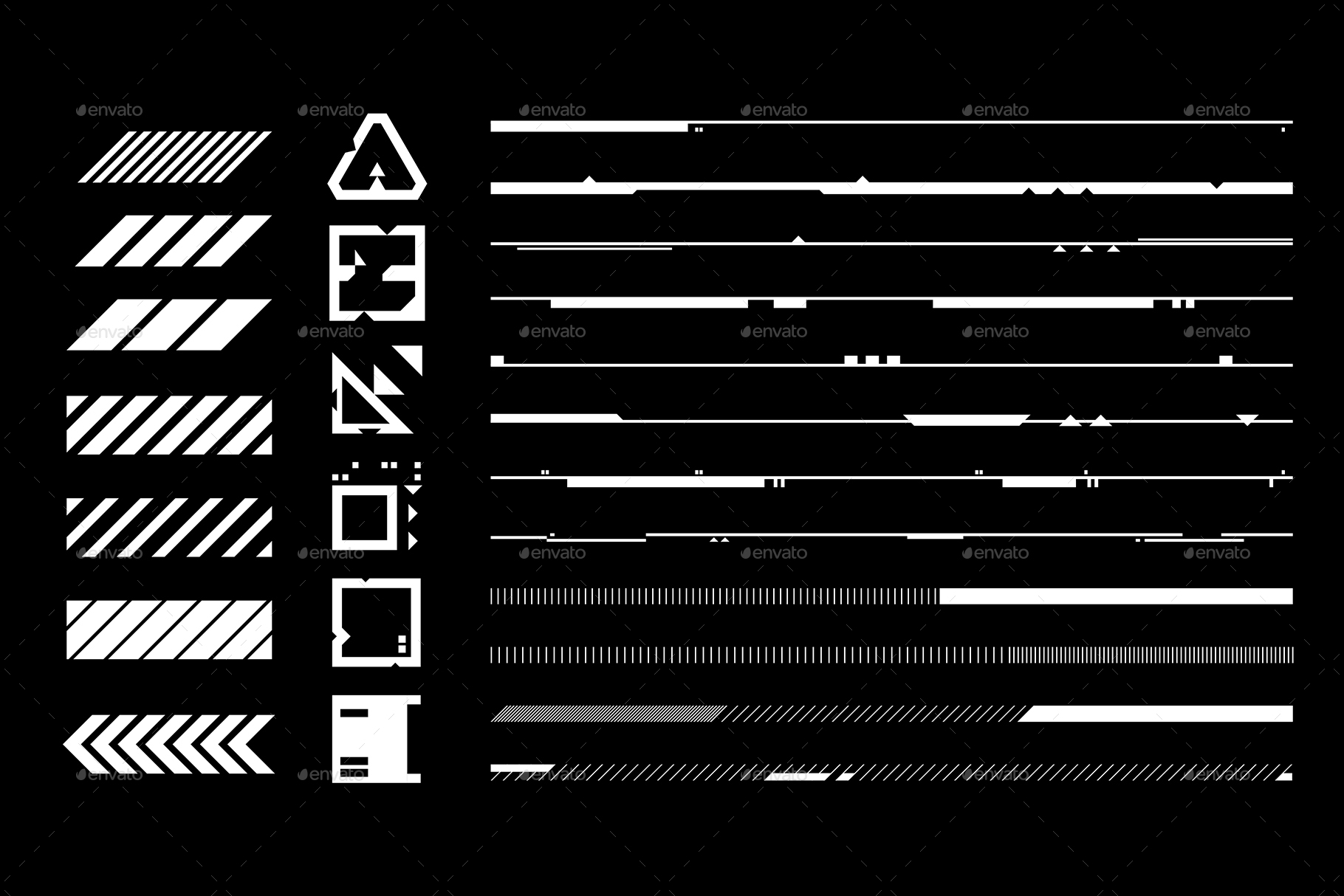 CyberPunk UI Set 2, Game Assets | GraphicRiver