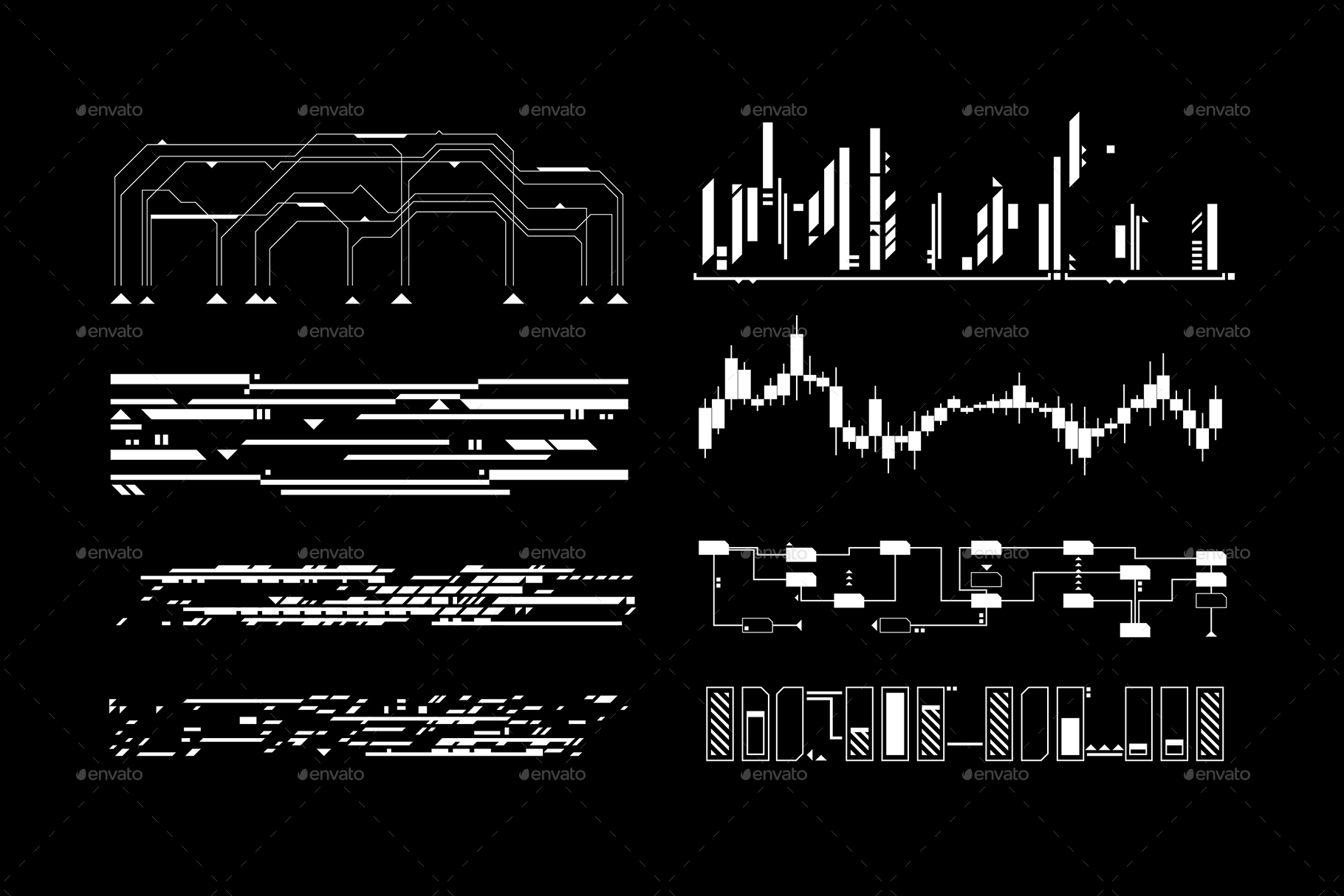 CyberPunk UI Set 2, Game Assets | GraphicRiver