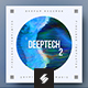 Deep Tech vol.2 – Music Album Cover Artwork Template, Web Elements