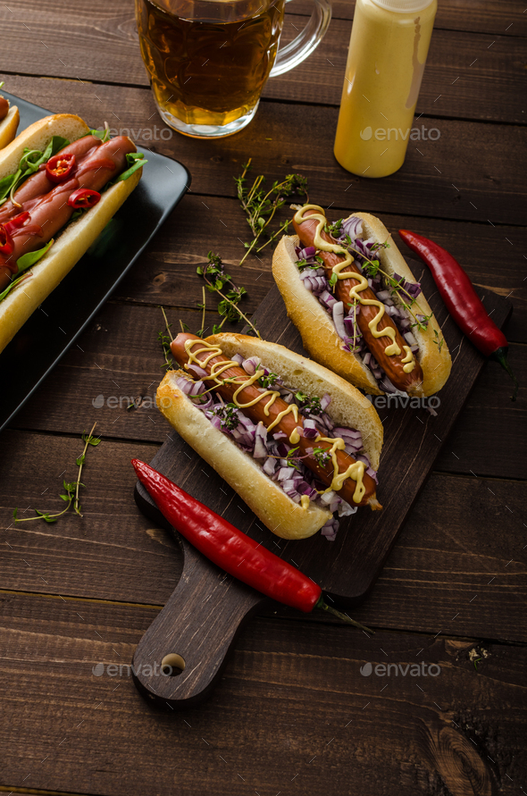 All beef dogs variations Stock Photo by PeteerS | PhotoDune