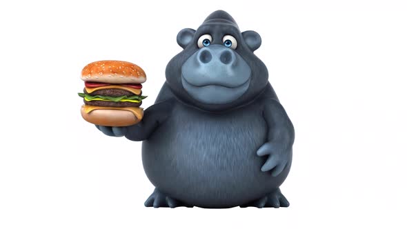 Fun 3D cartoon astronaut walking and presenting by julost | VideoHive