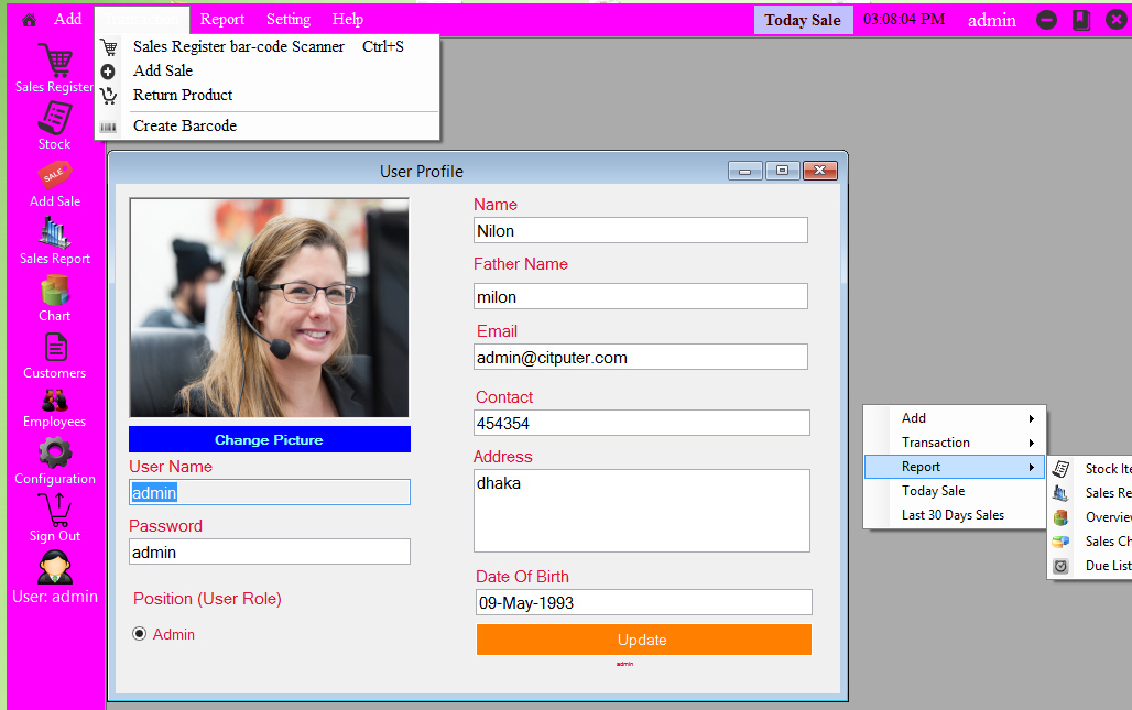 Point Of Sale System (POS) by dynamicsoft | CodeCanyon