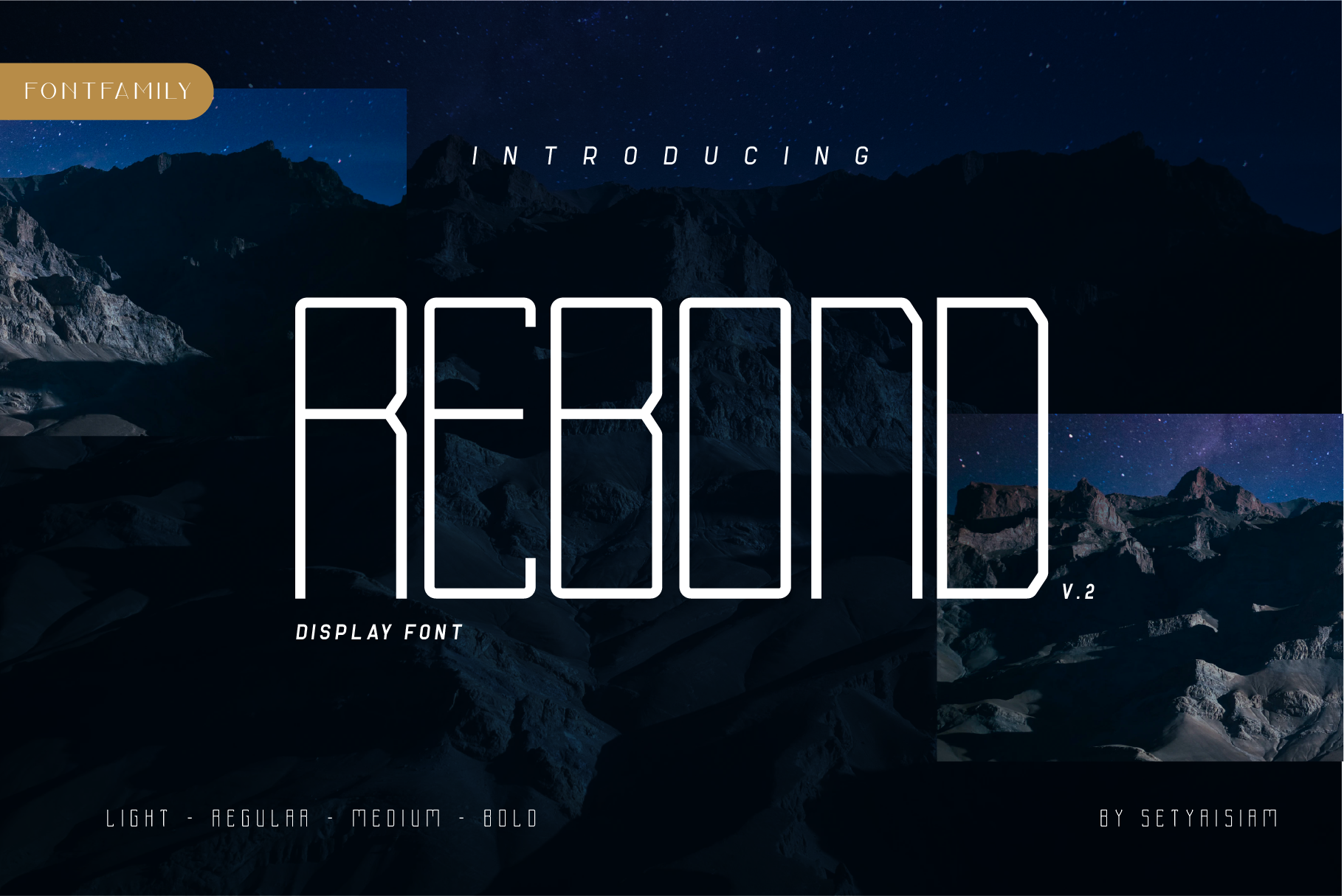 Rebond, Fonts | GraphicRiver