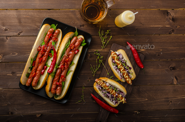 All beef dogs variations Stock Photo by PeteerS | PhotoDune