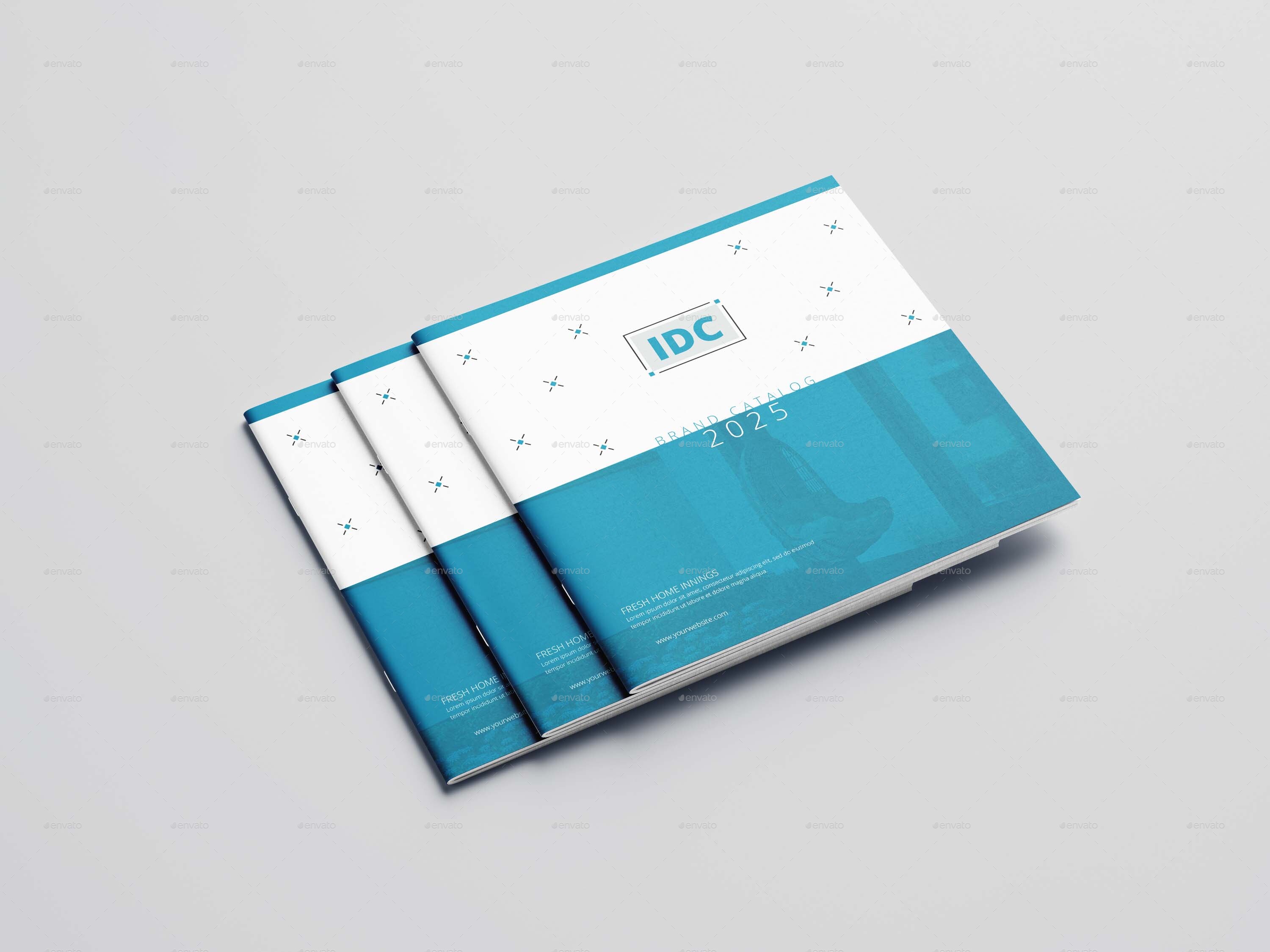 Square Brochure / Catalog / Booklet, Print Templates | GraphicRiver