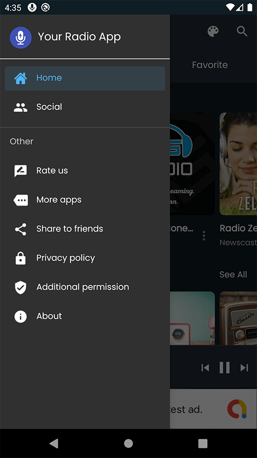 Your Radio App by solodroid | CodeCanyon