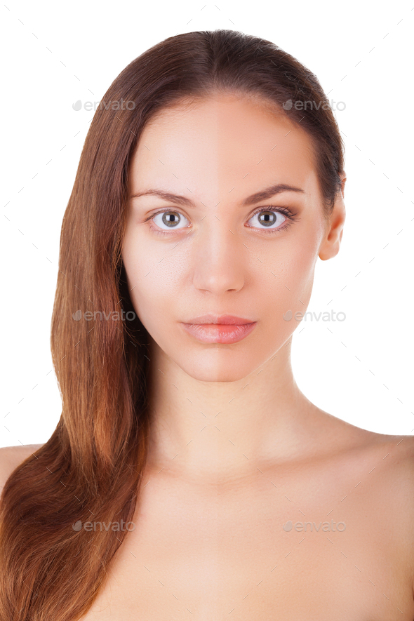 Half face make-up. Stock Photo by gstockstudio | PhotoDune