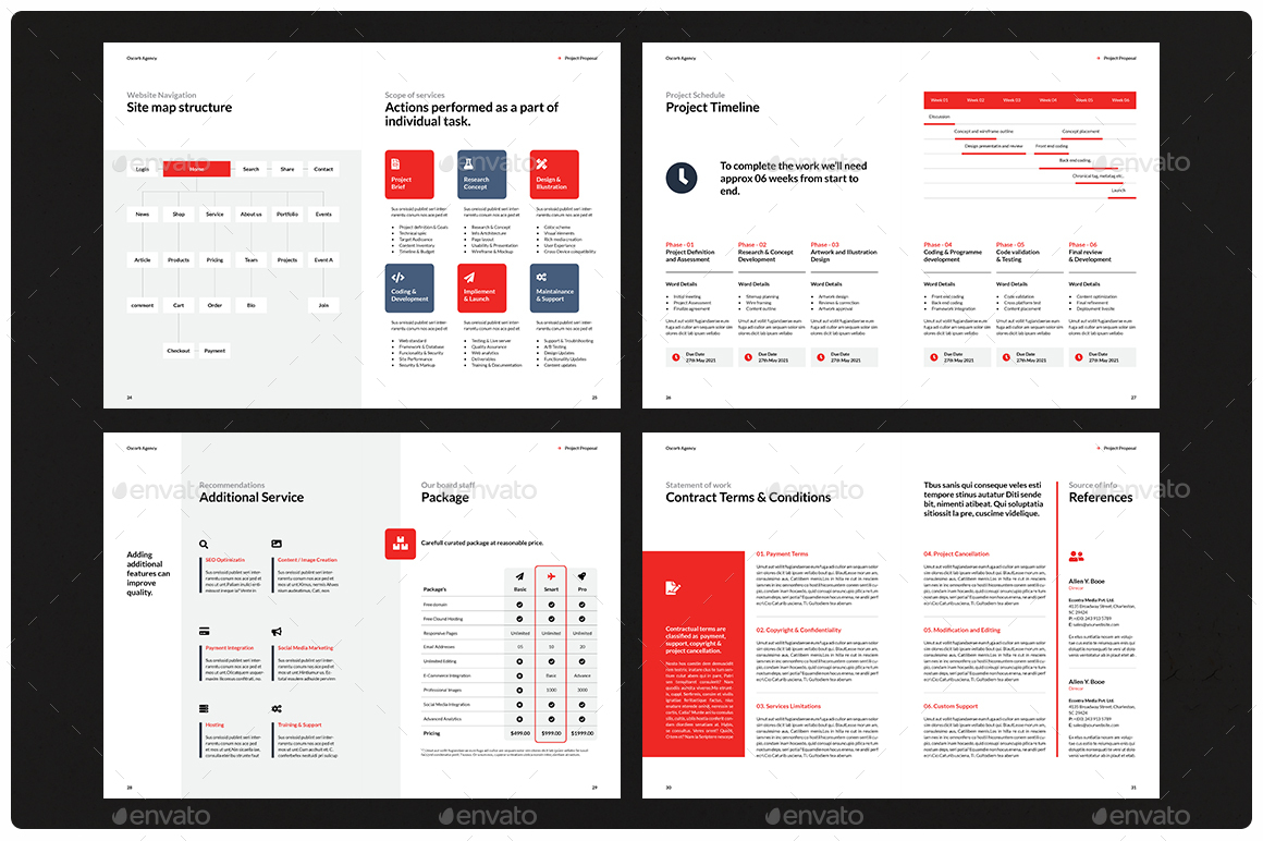 Project Proposal, Print Templates | GraphicRiver