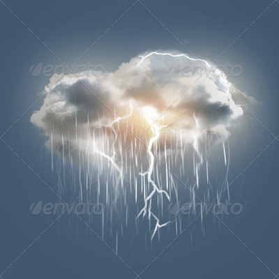 Photo Realistic Weather Icons Set, Icons | GraphicRiver