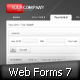 Web Forms and Windows - Black and Red glossy PSD, Web Elements ...