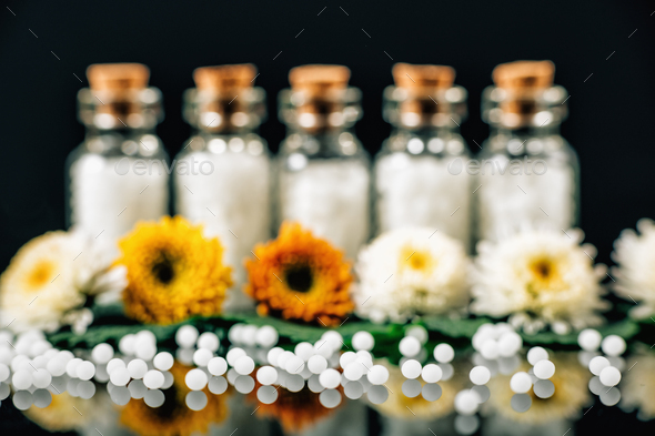 Homeopathy and Herbal Medicine Stock Photo by microgen | PhotoDune