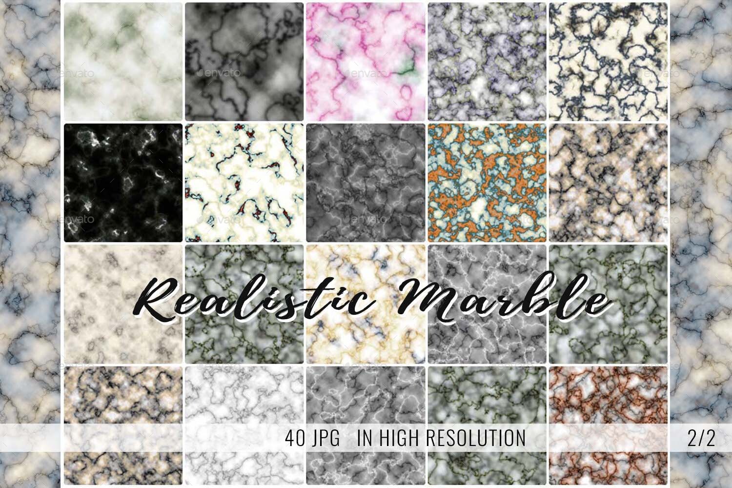 40 Realistic Marble Textures - JPG, Graphics | GraphicRiver