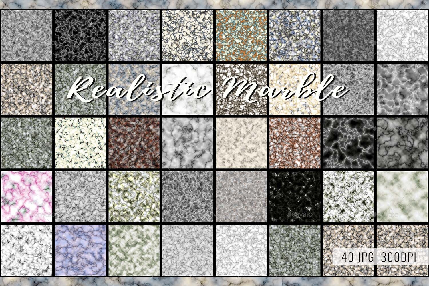 40 Realistic Marble Textures - JPG, Graphics | GraphicRiver