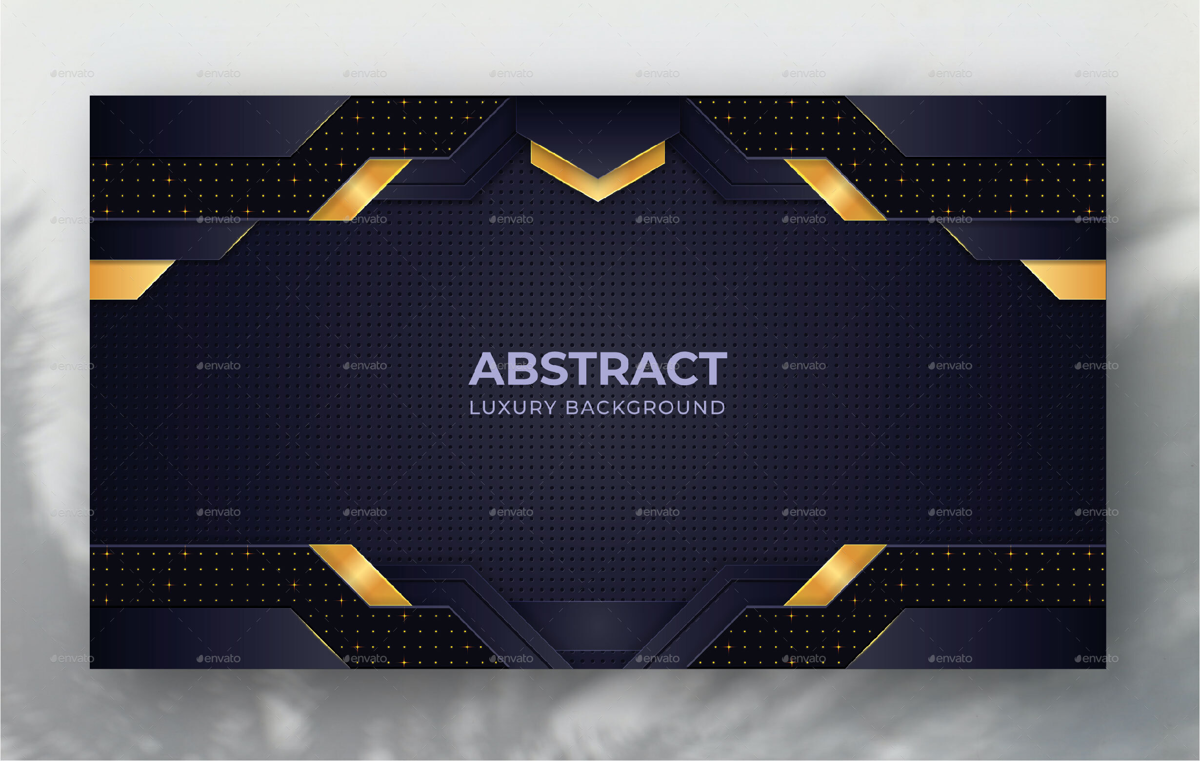 Golden luxury background template with geometric shapes, Graphics ...