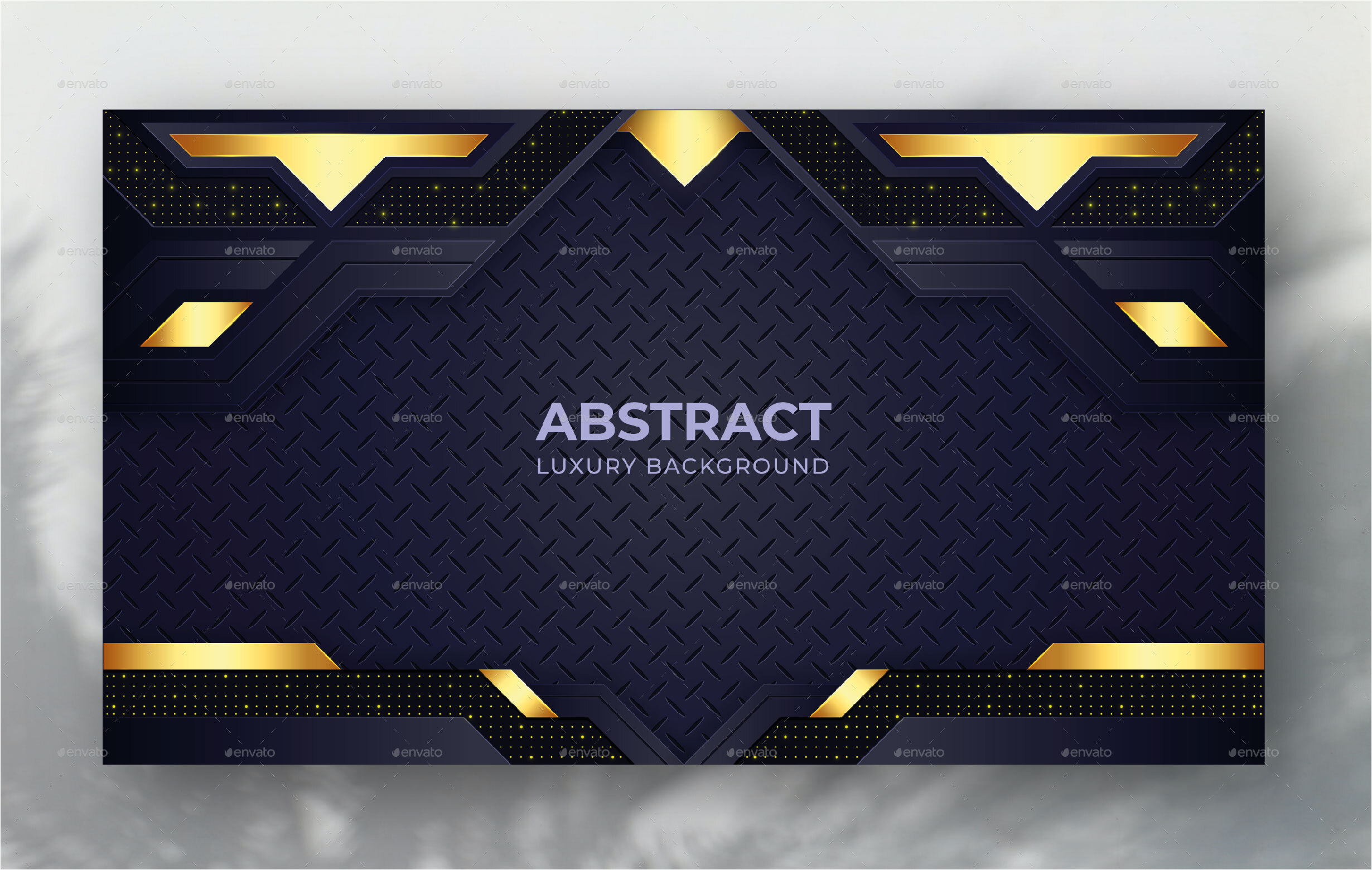 Golden luxury background template with geometric shapes, Graphics ...