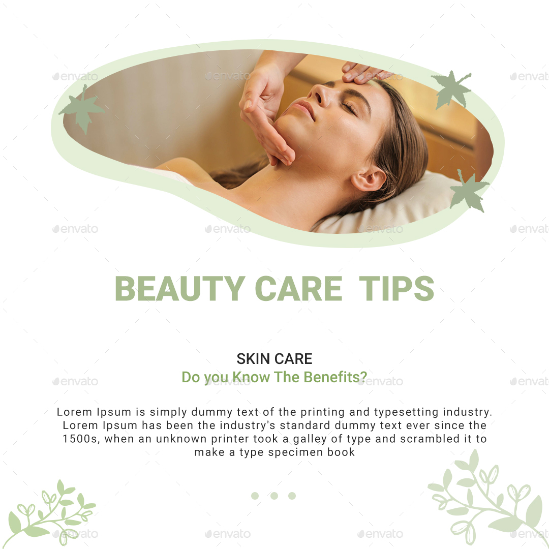 Spa Instagram Post Template, Graphics | GraphicRiver
