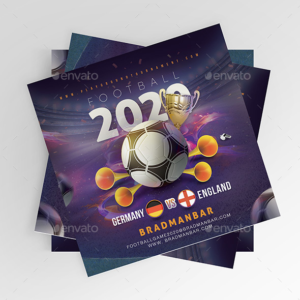 Football European Cup Flyer by n2n44 | GraphicRiver