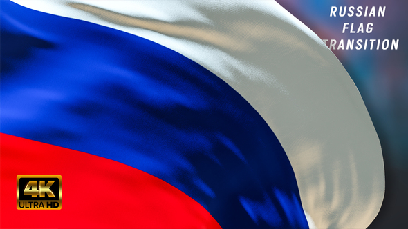 Russian flag transition, Motion Graphics | VideoHive