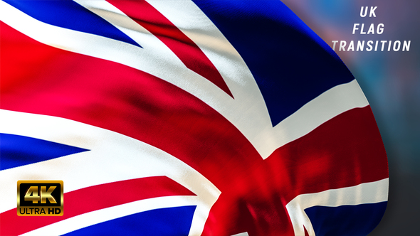 United kingdom flag transition, Motion Graphics | VideoHive
