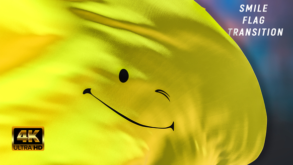Smile flag transition, Motion Graphics | VideoHive
