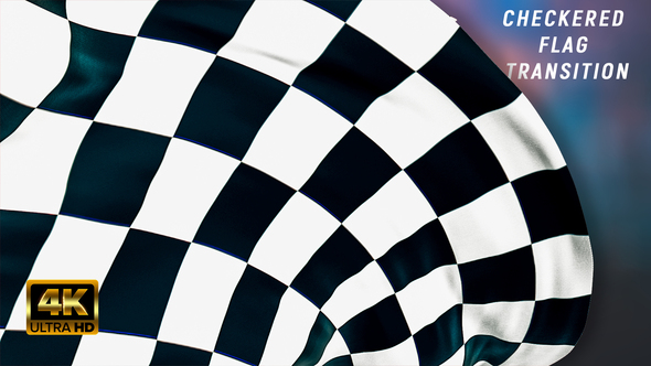 Checkered flag transition, Motion Graphics | VideoHive