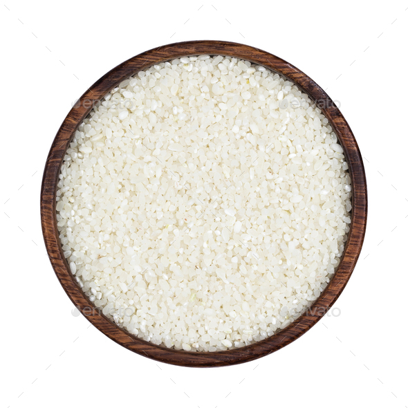 Small crushed rice isolated on white Stock Photo by xamtiw | PhotoDune