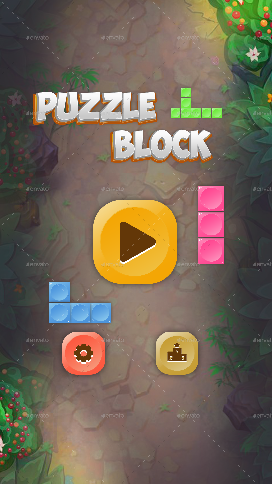 2D Game Template, Game Assets | GraphicRiver