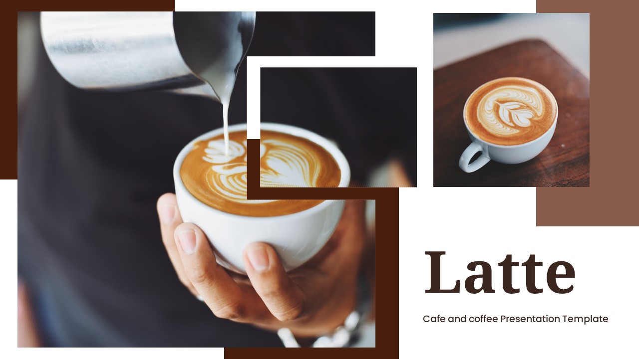 Latte - Cafe and Coffee Keynote Template, Presentation Templates ...