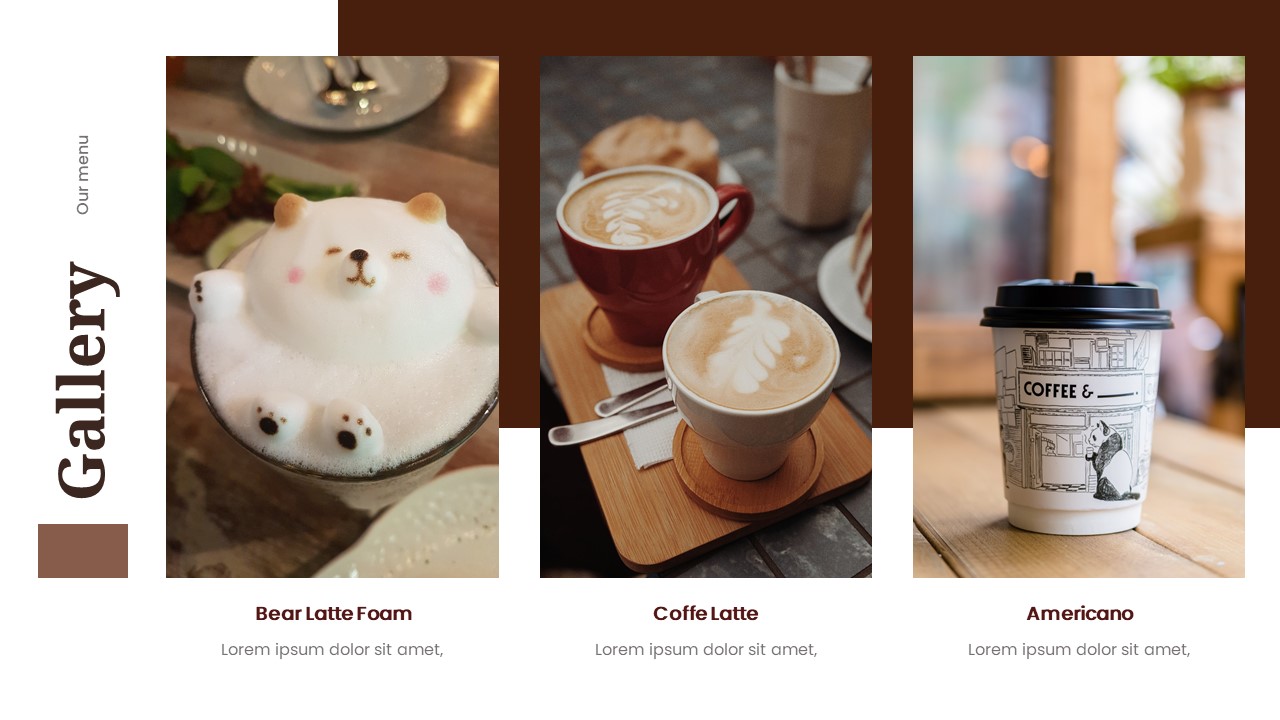 Latte - Cafe and Coffee Keynote Template, Presentation Templates ...