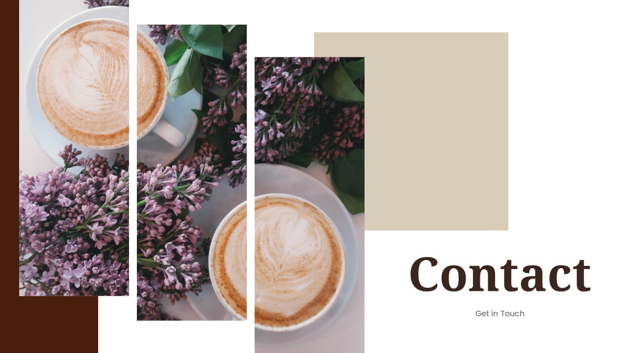 Latte - Cafe and Coffee Keynote Template, Presentation Templates ...