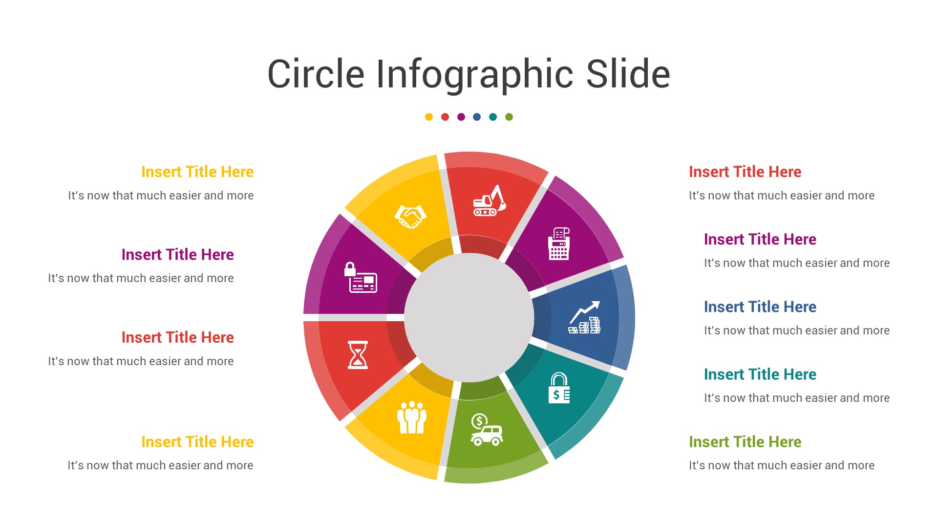 Circle Infographic Keynote Presentation by EchoMax | GraphicRiver
