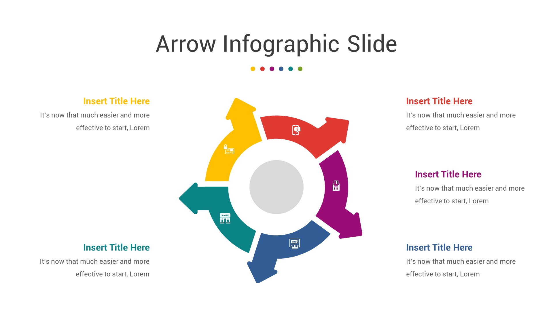 Arrow Infographic Keynote Presentation, Presentation Templates ...