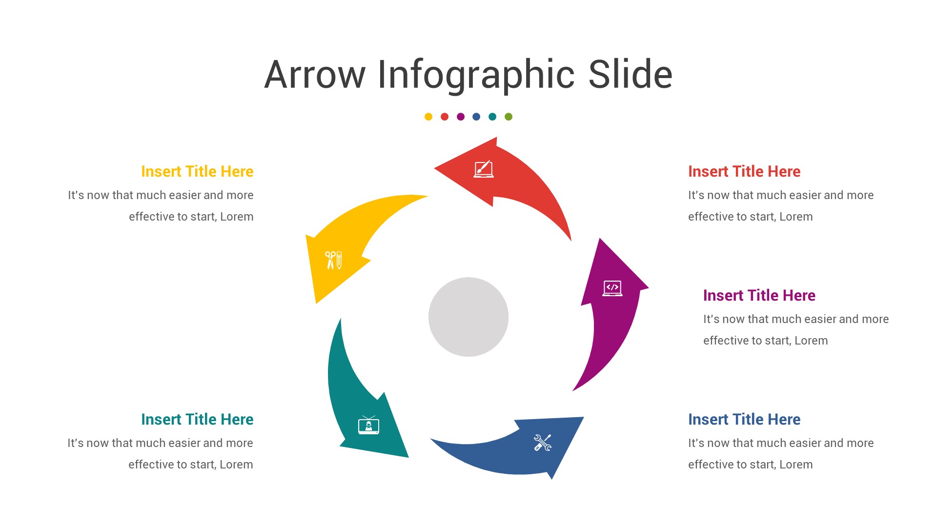 Arrow Infographic Keynote Presentation, Presentation Templates ...