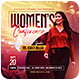 Women's Conference Flyer, Print Templates | GraphicRiver