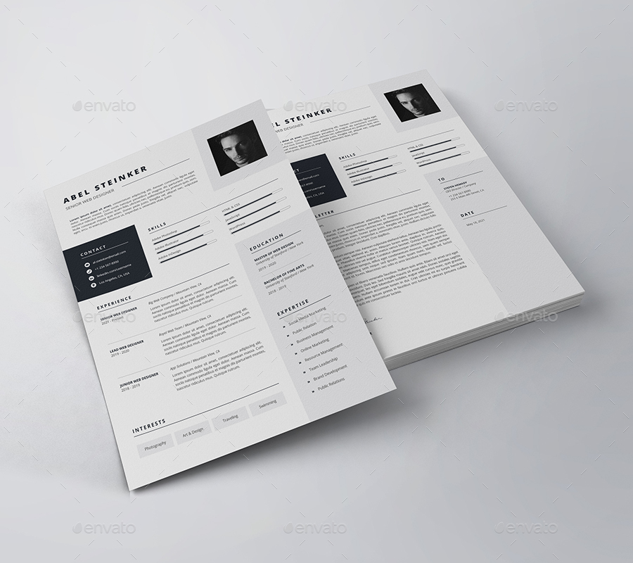 Resume/CV, Print Templates | GraphicRiver