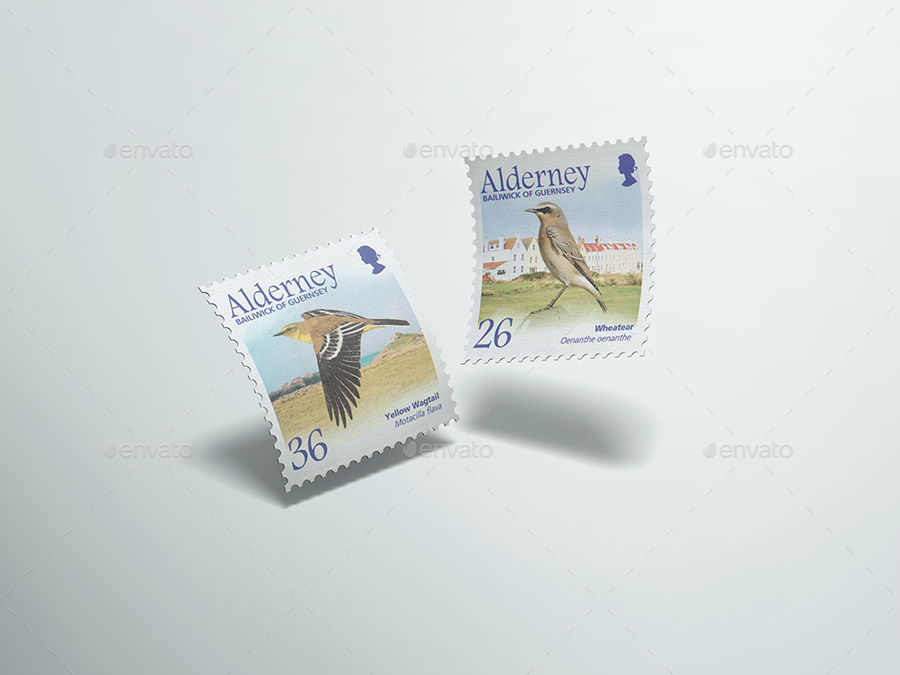 Postage Stamp Mock-up v2, Graphics | GraphicRiver