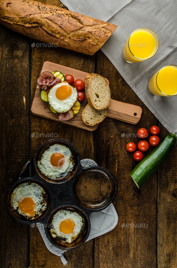 Rustic breakfast Stock Photo by PeteerS | PhotoDune