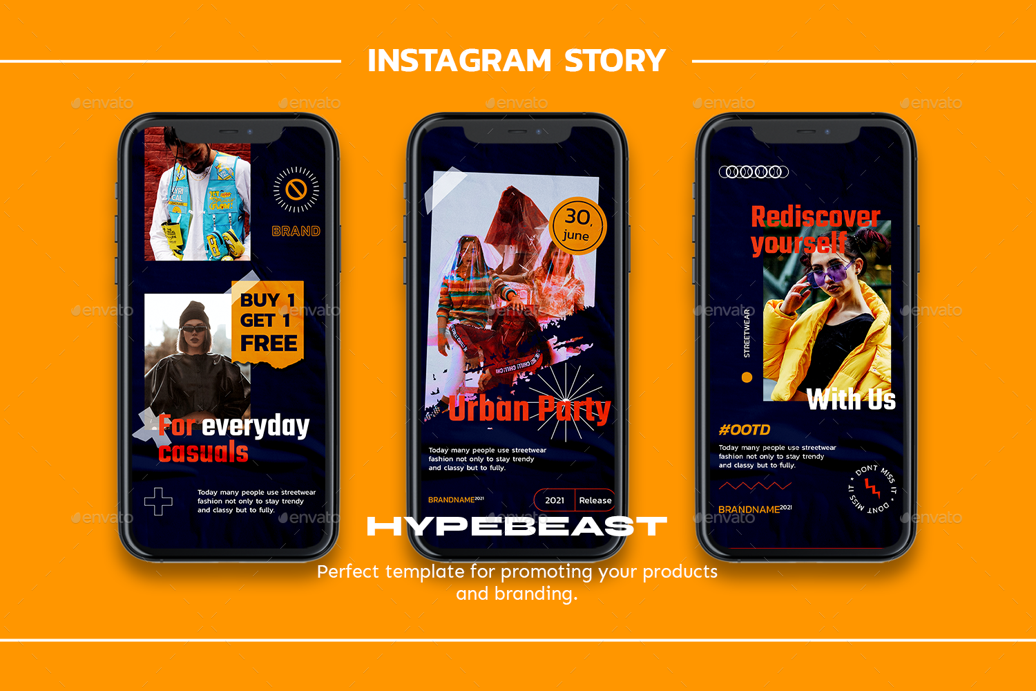 Creez Instagram Template, Web Elements | GraphicRiver