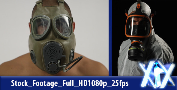Gas Mask, Stock Footage | VideoHive