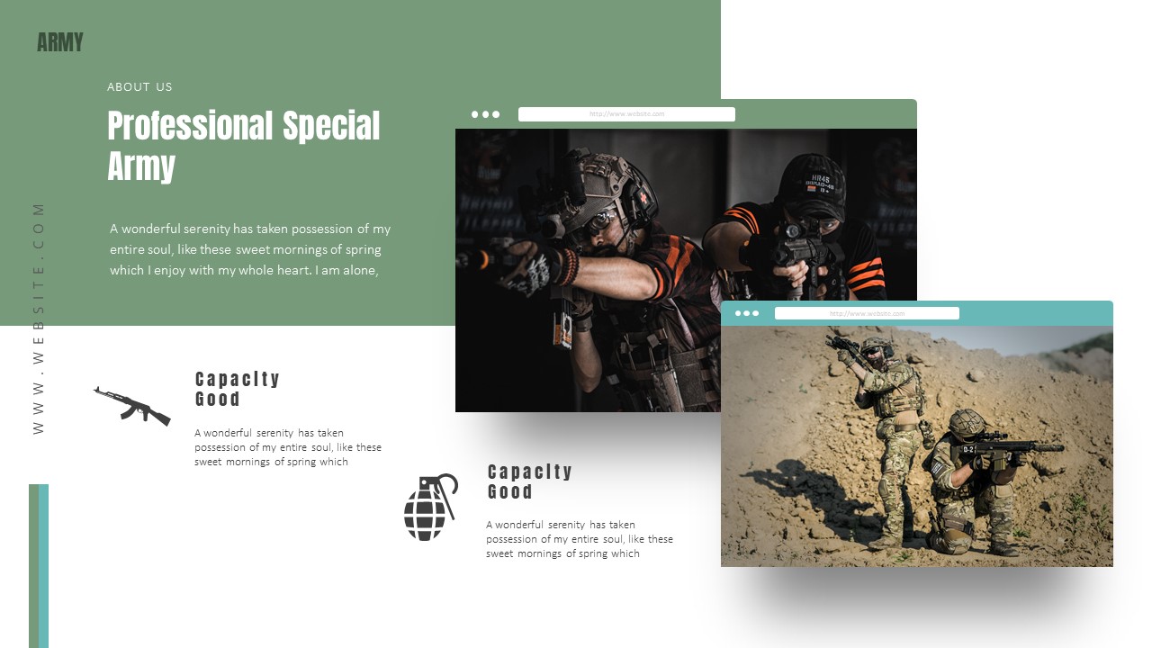 Army PowerPoint Presentation, Presentation Templates | GraphicRiver