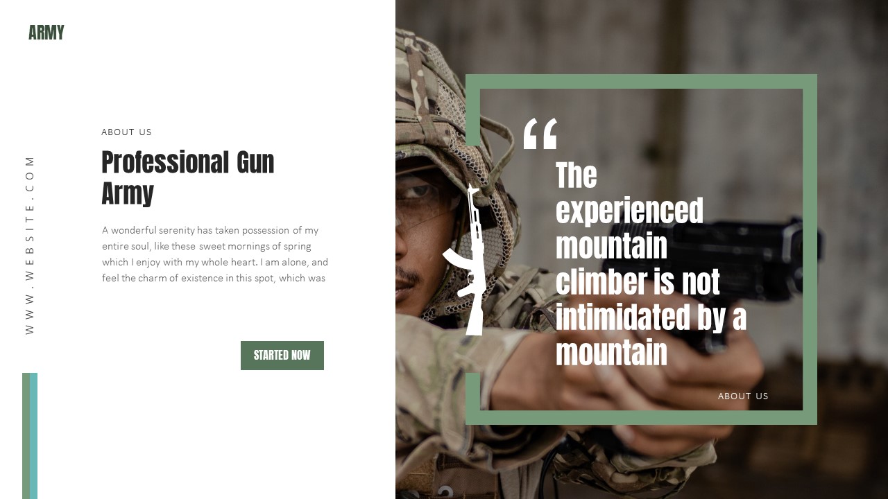 Army PowerPoint Presentation, Presentation Templates | GraphicRiver