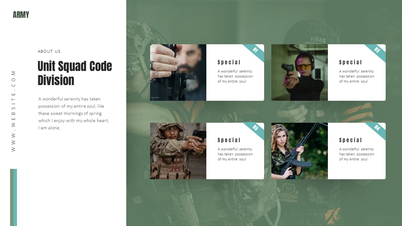 Army Google Slides Templates, Presentation Templates | GraphicRiver