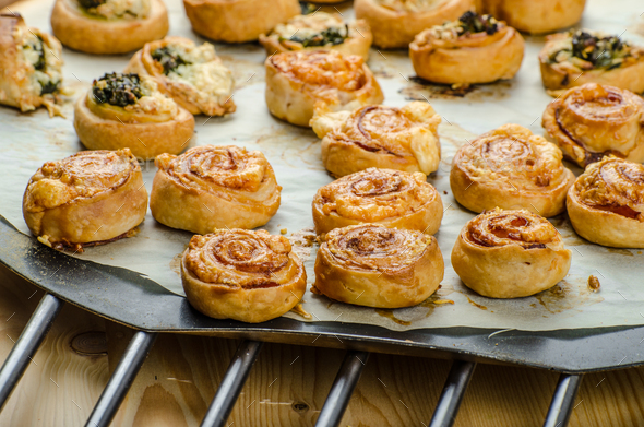 Canapés puff pastry Stock Photo by PeteerS | PhotoDune