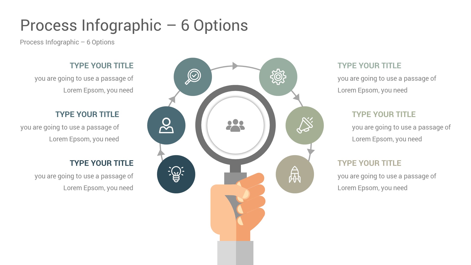 Process Diagrams Infographics PowerPoint Template, Presentation Templates