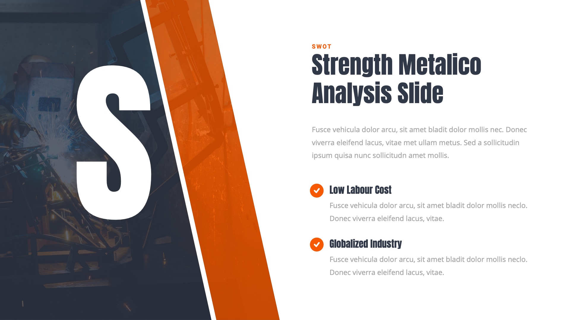 METALICO - Metal & Steel Factory Powerpoint Template, Presentation ...